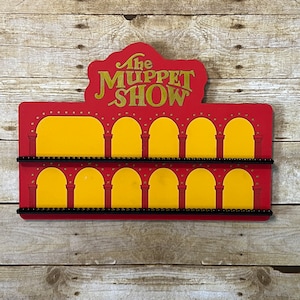 The Muppet Show Stage Handmade Mini Figure Display - Holds 24 Mini Figs ...