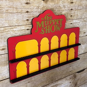 The Muppet Show Stage Handmade Mini Figure Display - Holds 24 Mini Figs ...