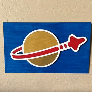 Lego Space Logo Sign - Etsy