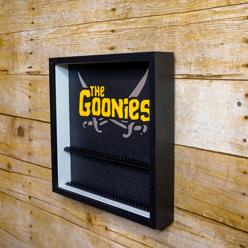 The Goonies® Minifigure Display Case – 80s Movie Memorabilia (9.75x9.75 ...