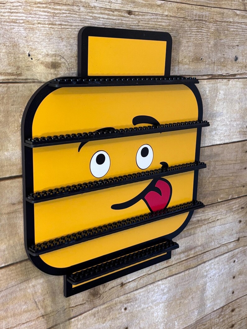 Classic LEGO® Character Head Minifigure Display - Handmade LEGO® Head ...