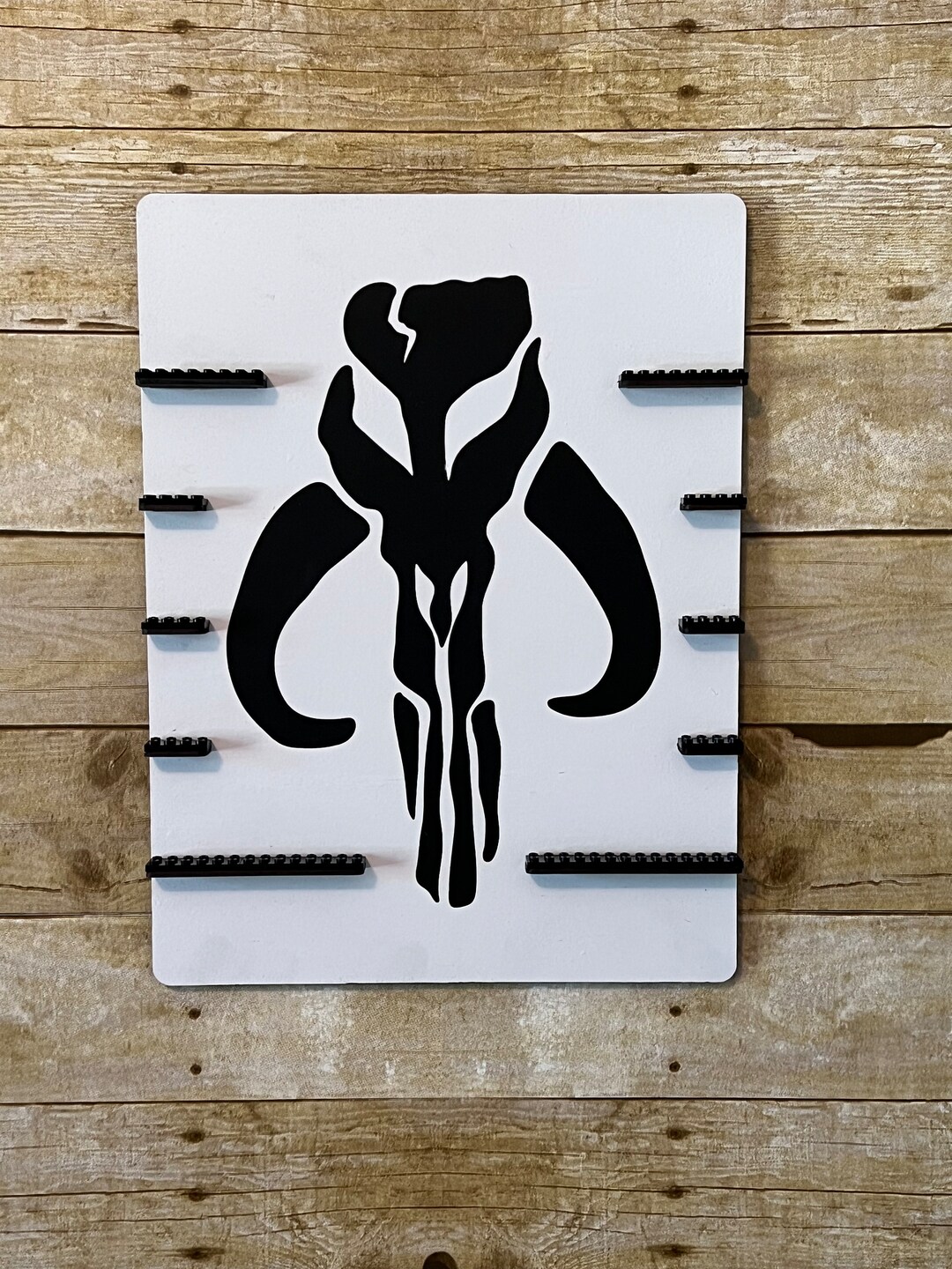 Handmade Mini Figure Mandalorian Logo From the Wars of the - Etsy