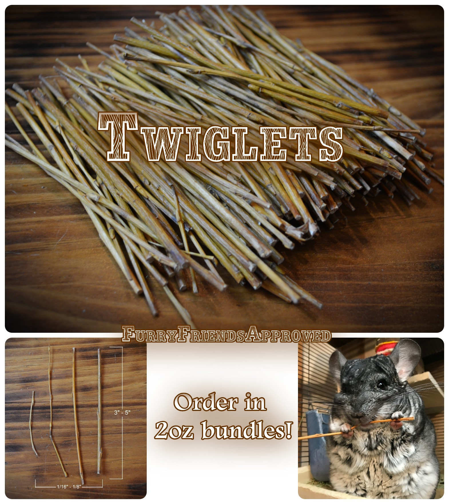 Weeping Willow Sticks Treats for Small Pets Twiglets - Etsy