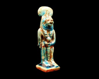 Funerary Antique of Ancient Egyptian Faience Stone Ushabti shabti ...
