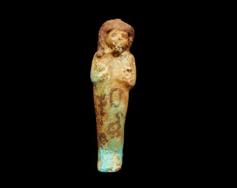 Funerary Antique of Ancient Egyptian Stone/faience Stone Ushabti shabti ...
