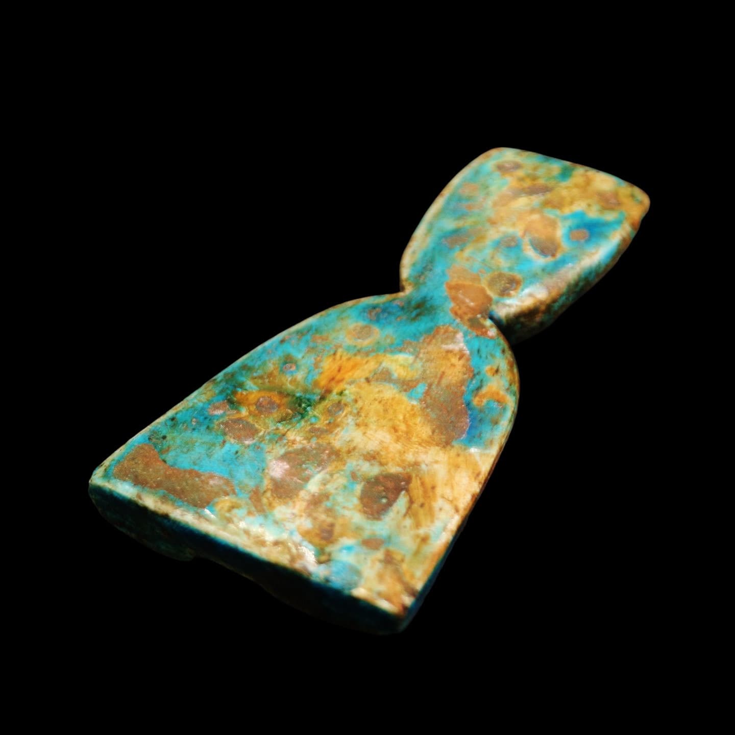 Rare Antique of Ancient Egyptian Large Glazed Stone/faience Amulet ...