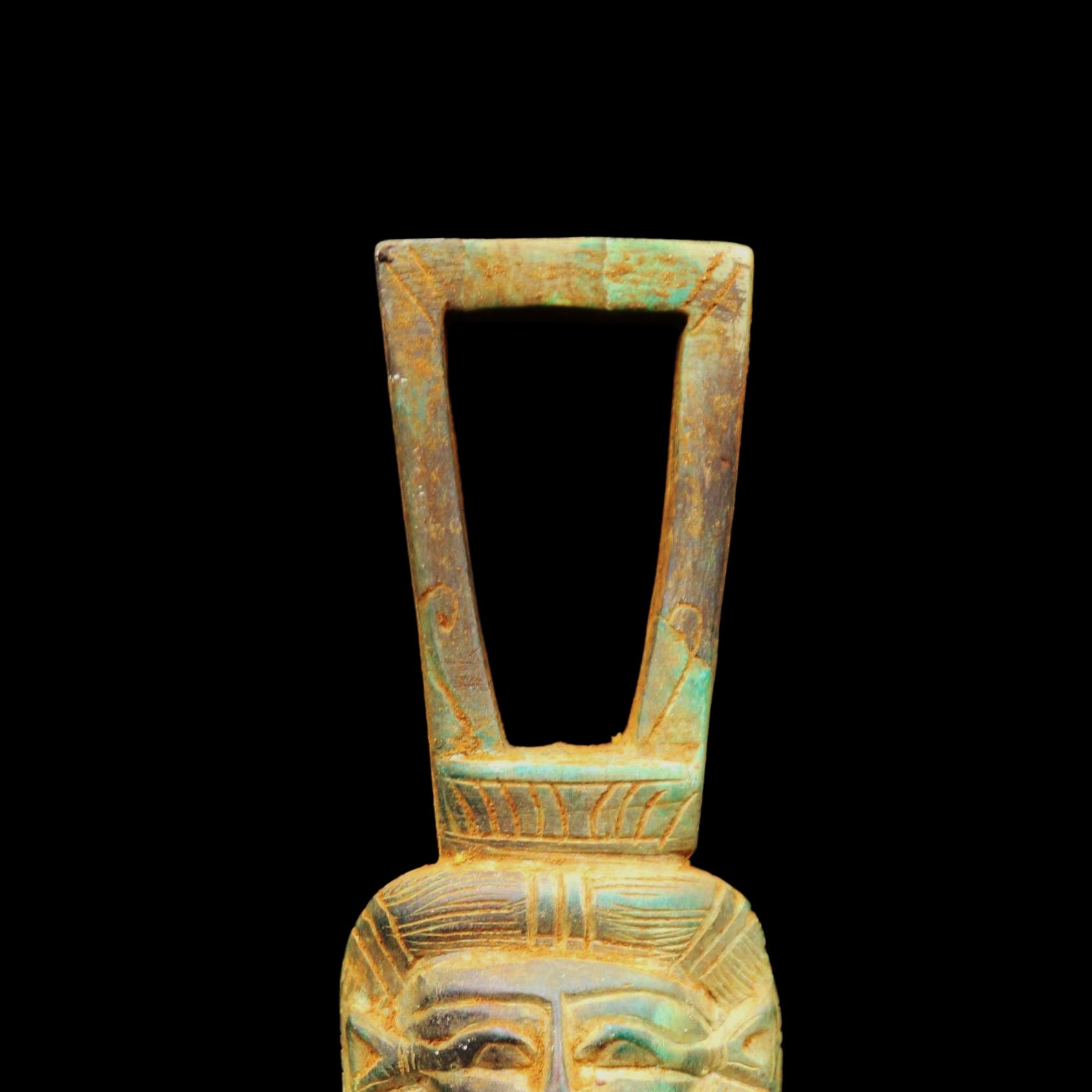 Authentic Antique Egyptian Stone Sistrum Shaped With the Name of King ...