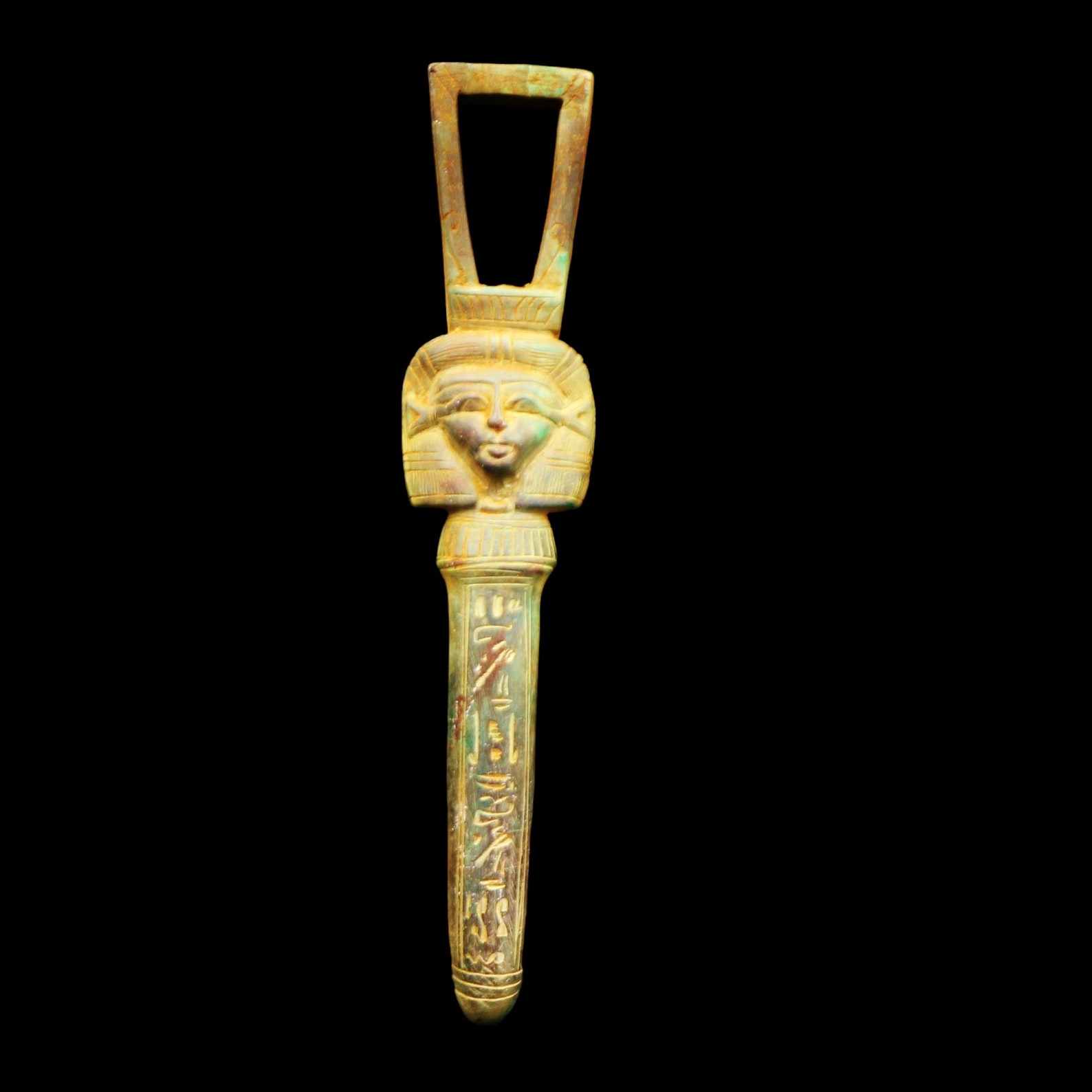 Authentic Antique Egyptian Stone Sistrum Shaped With the Name of King ...