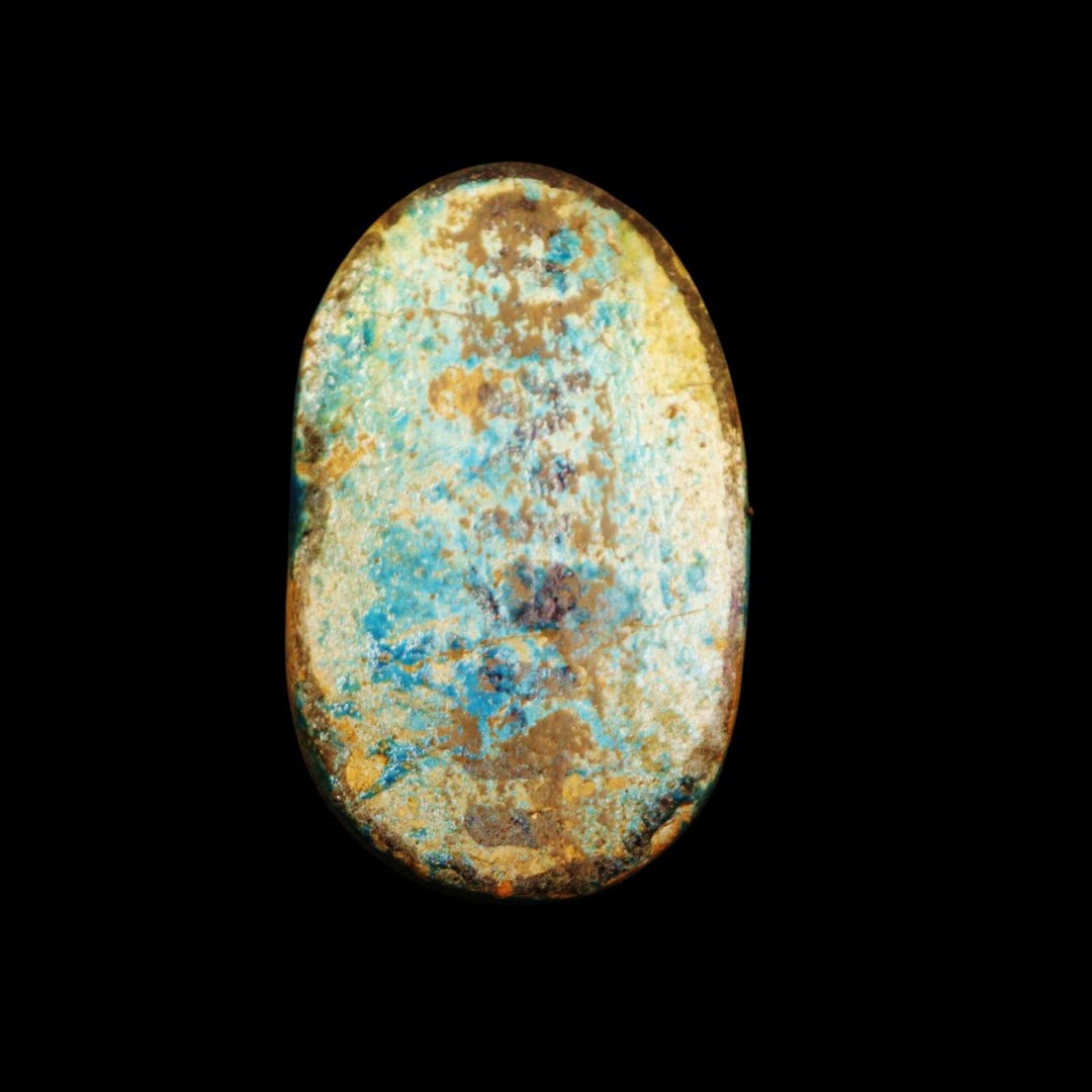 RARE Faience Scarab Beetle Sculpture (khepri) Symbol of Renewal ...
