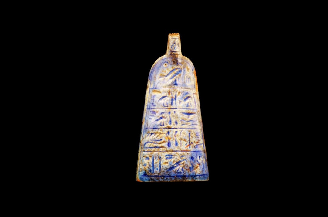 Rare Glazed Stone/faience Antique Amulet of Ancient Egyptian Cartouche ...