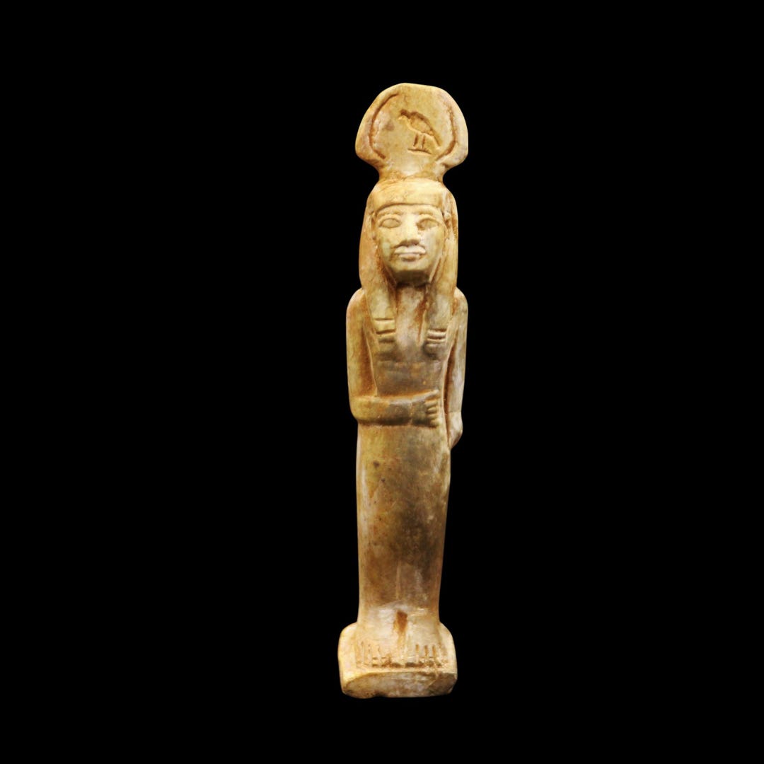 Authentic Antique Egyptian Goddess of Upper Egypt New Kingdom Curved ...