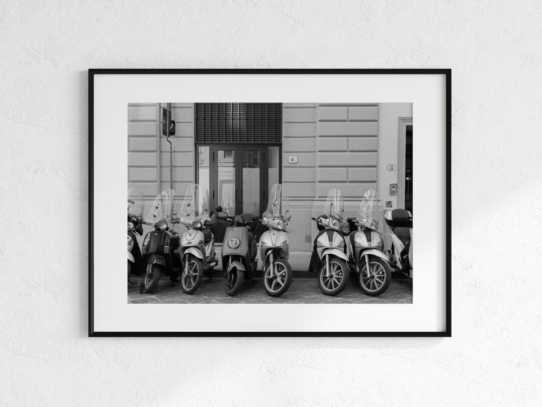 All the Vespas | Photo Print | Travel Photography | Travel Art | Wall ...
