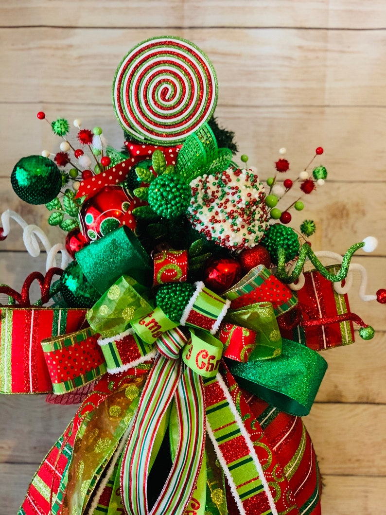 Whimsical Christmas Tree Topper Christmas Tree Topper - Etsy