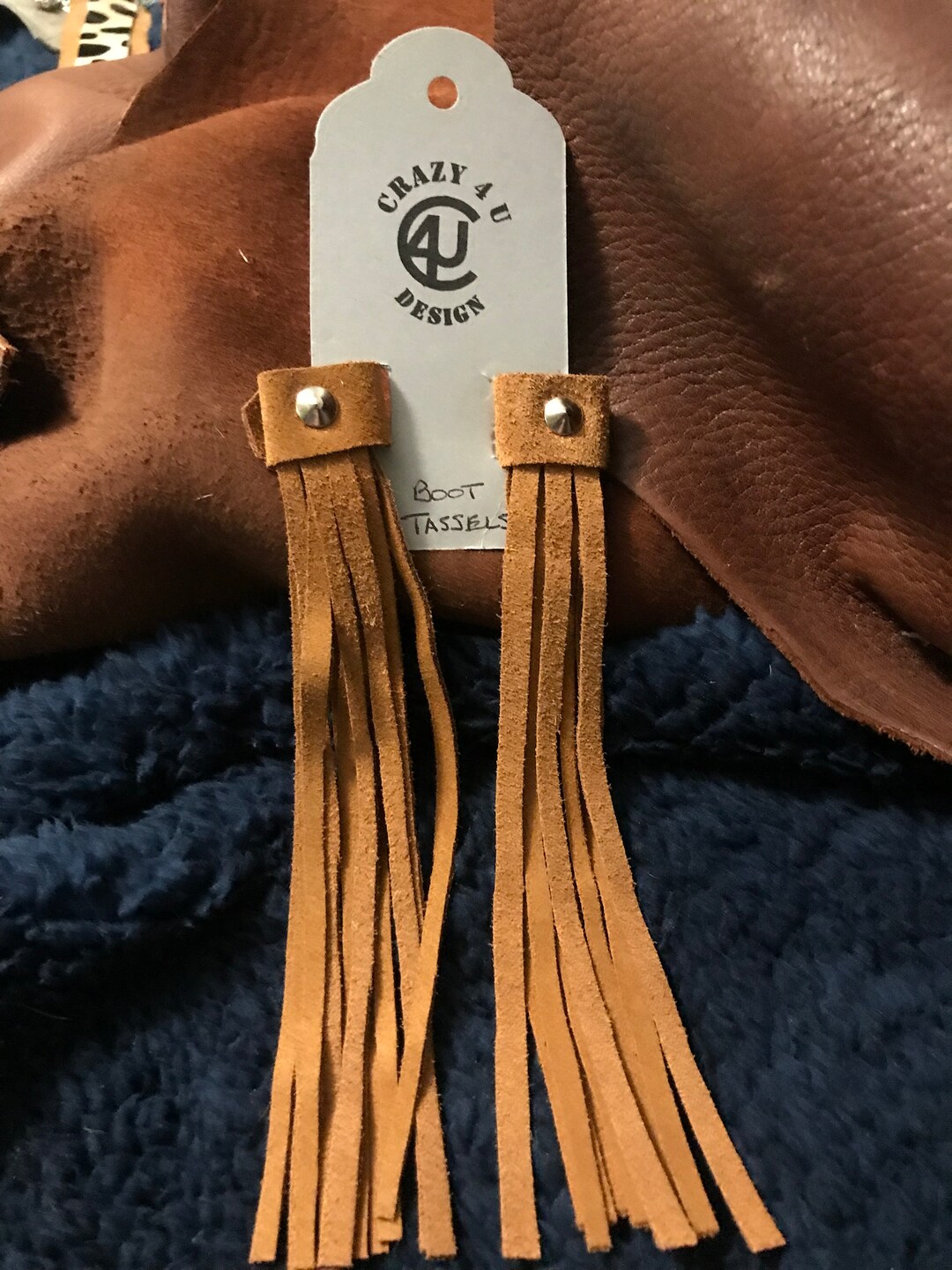 Boot Tassels = Made for You!! Leather in Different Colors and Charms ...