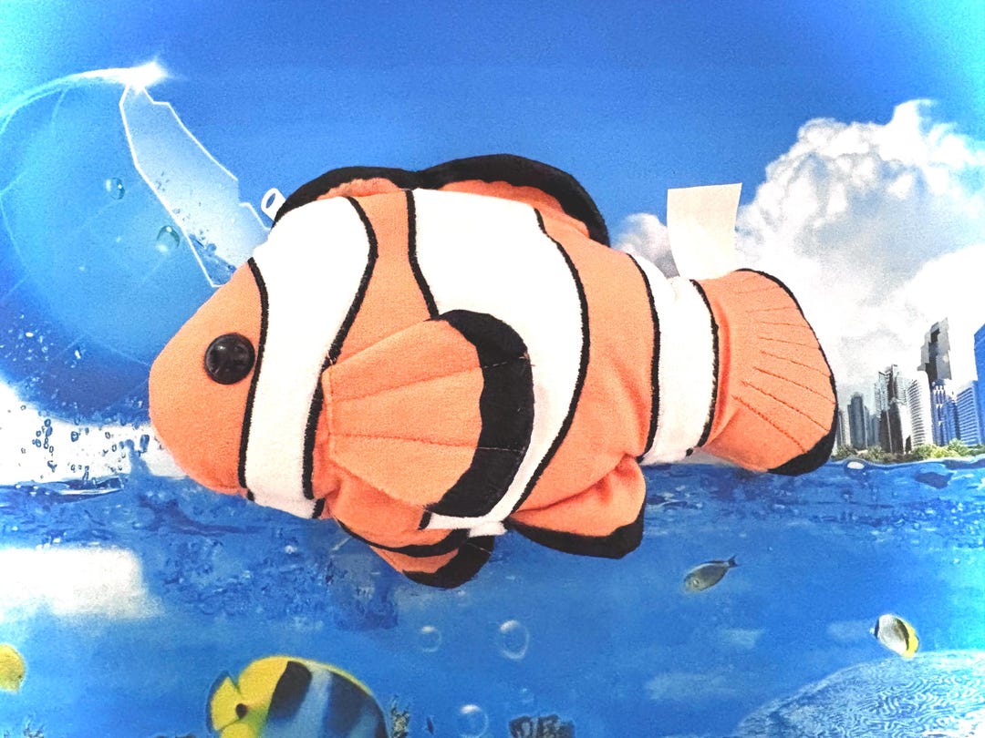 Clown Fish Frutiger Aero Plush Purse - Etsy