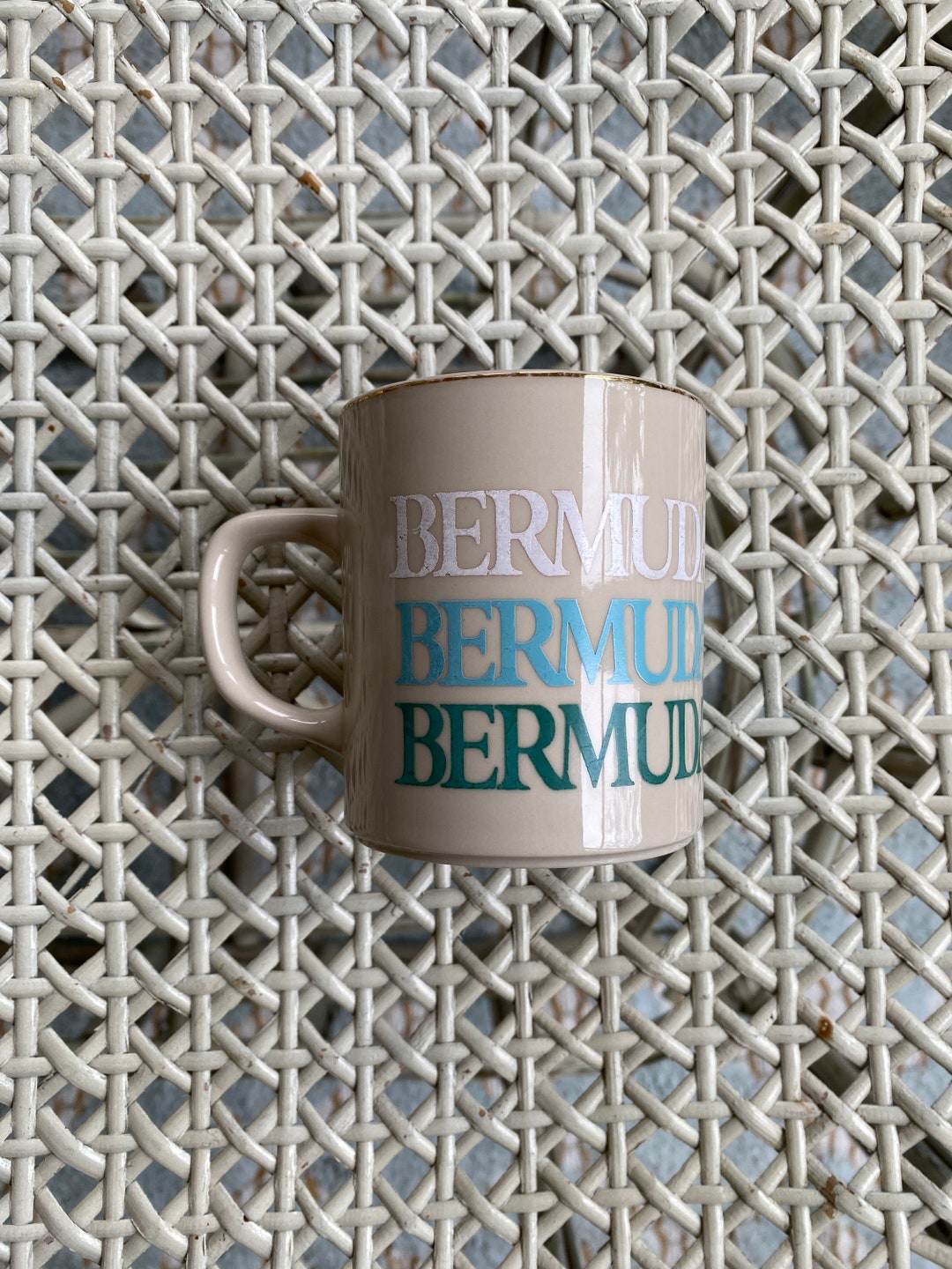 1980s Bermuda Mug - Etsy