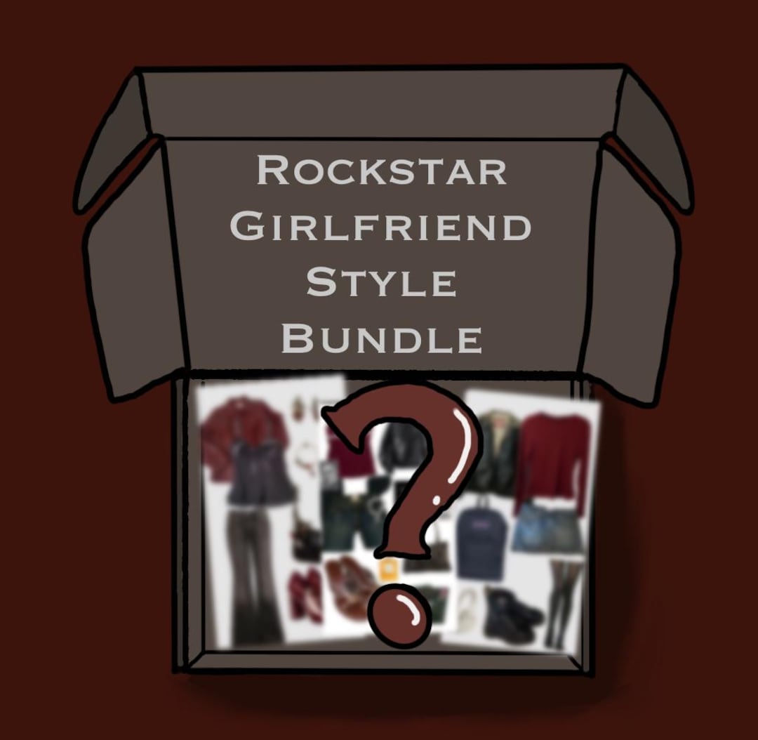 Rockstar Girlfriend Aesthetic Style Bundle - Etsy