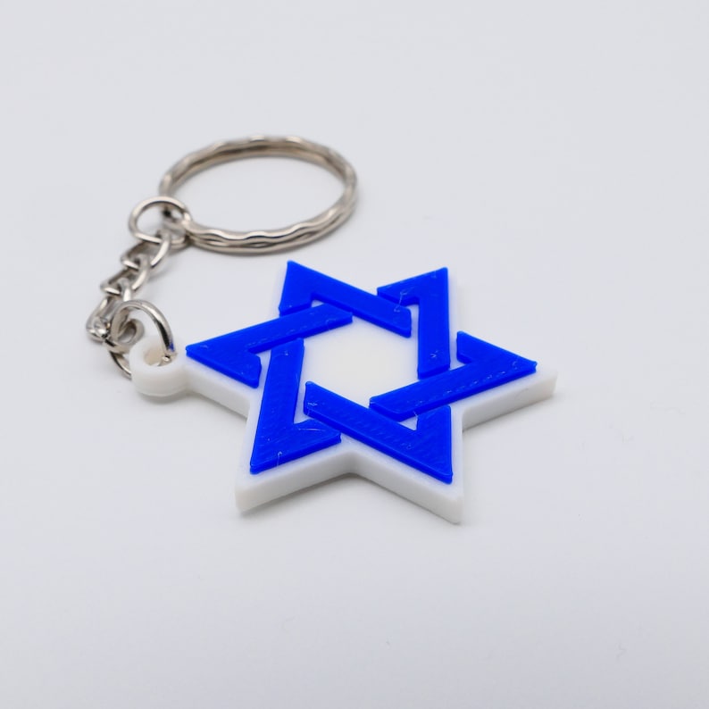 Solidarity With Israel: Handmade Israel Flag Keychains - Etsy UK