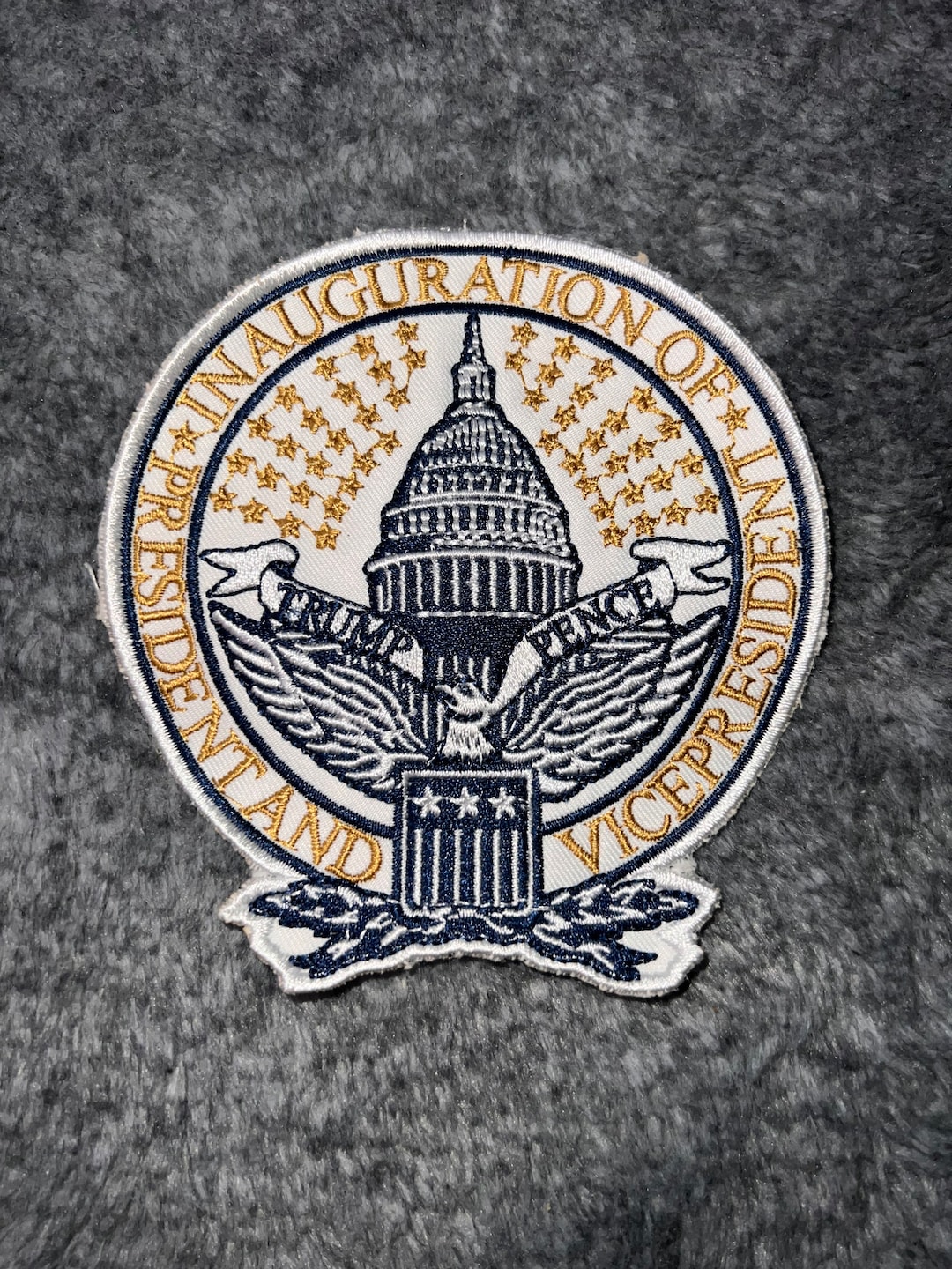 DONALD TRUMP Inauguration Ceremony Commemorative Patch Stitched 4 X 4 ...