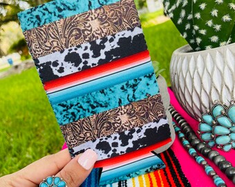 Loaded Tea Koozie Cow Print - Etsy