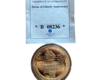 Statue Liberty Token - Etsy