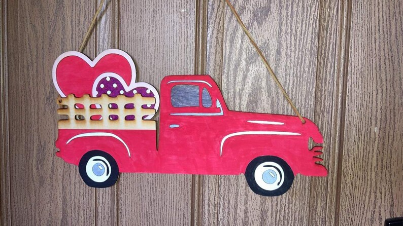 Seasonal Truck Door Hanger Svg Laser File Etsy