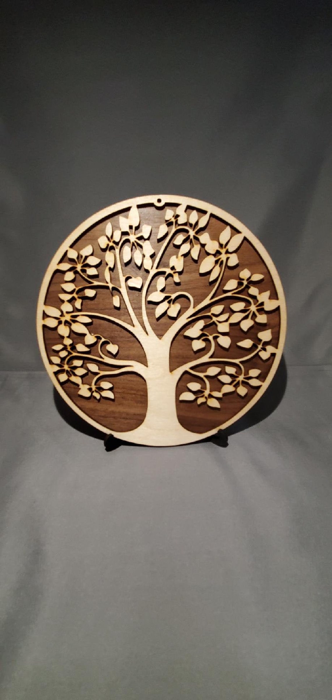 Wood Laser Cut Tree of Life | Etsy