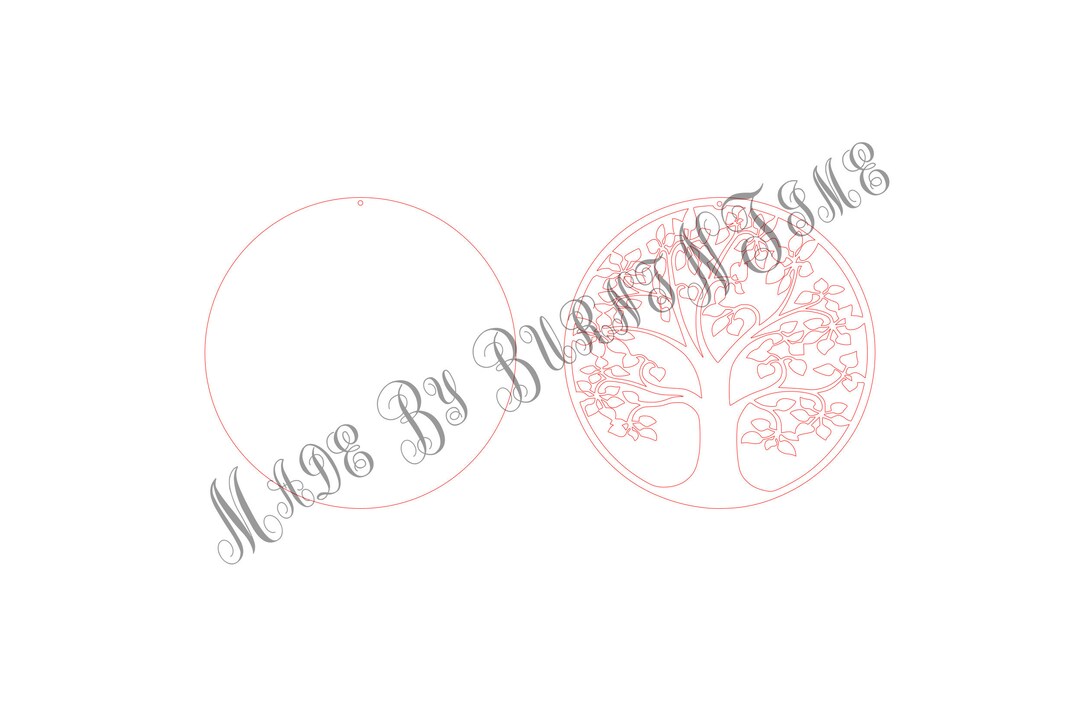 Tree of Life .SVG Laser File - Etsy