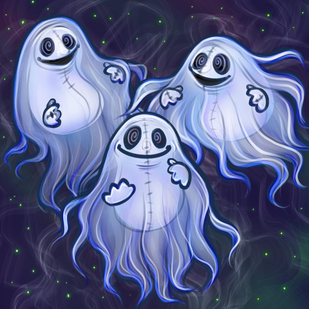 Muppet Ghosts Print. - Etsy