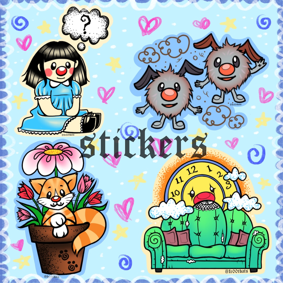 Big Comfy Couch Stickers. - Etsy