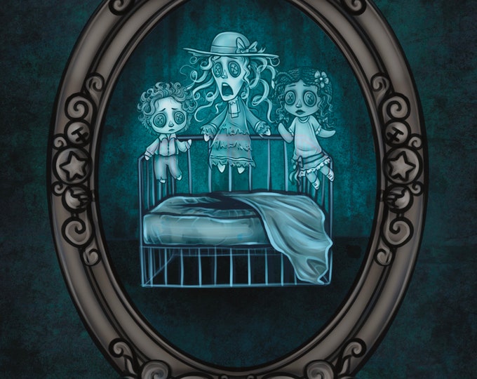 Coraline Ghost Children Print. - Etsy
