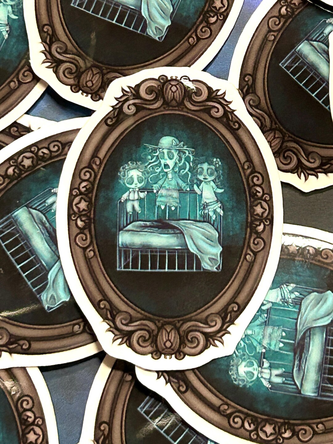 Coraline Mirror Ghost Children Stickers. - Etsy