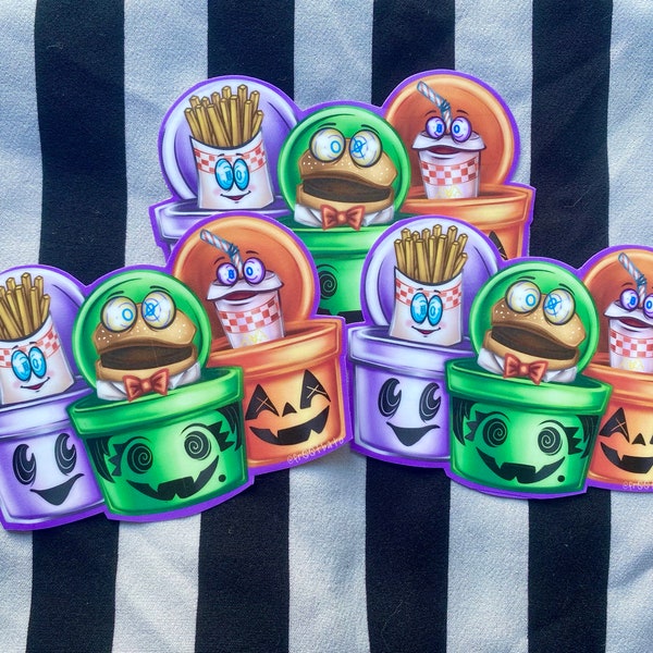 Boo Bucket Sticker - Etsy
