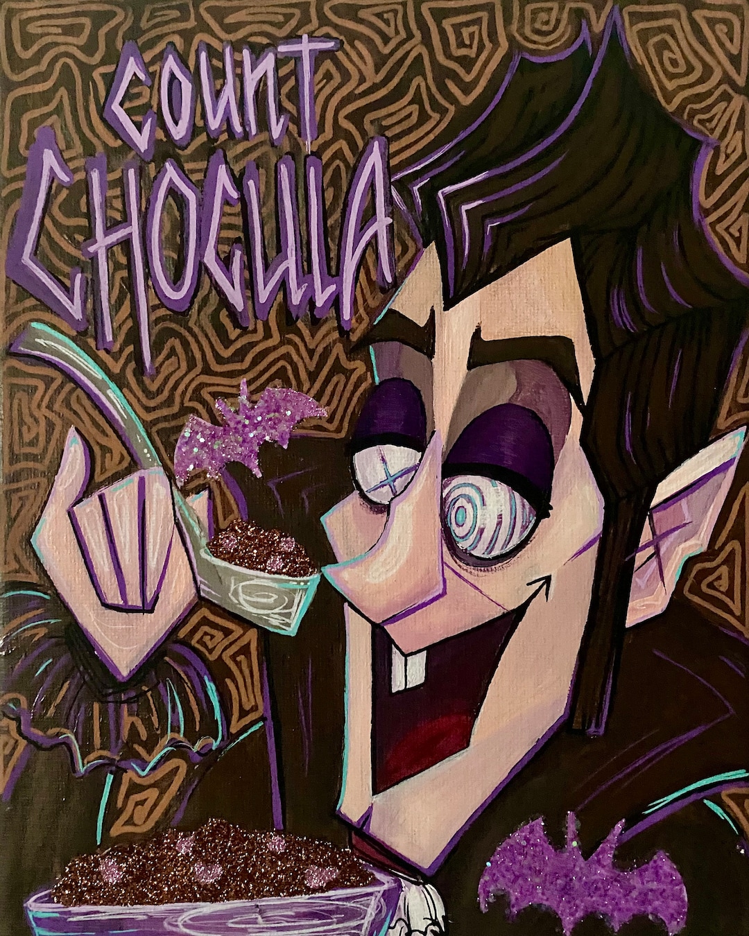 Count Chocula Cereal Print. - Etsy