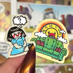 Big Comfy Couch Mini Sticker Set. - Etsy