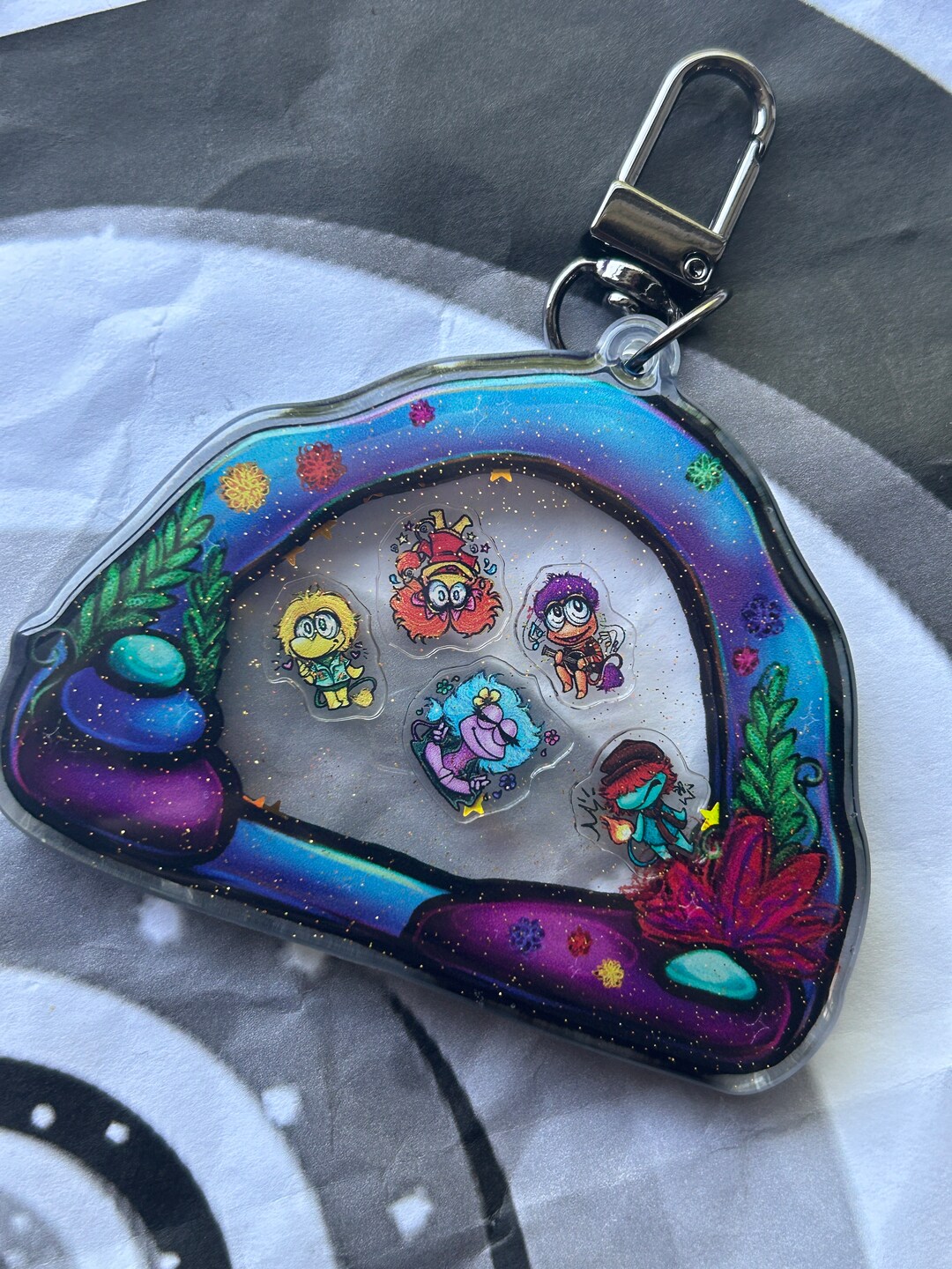 Fraggle Rock Shaker Charm. - Etsy