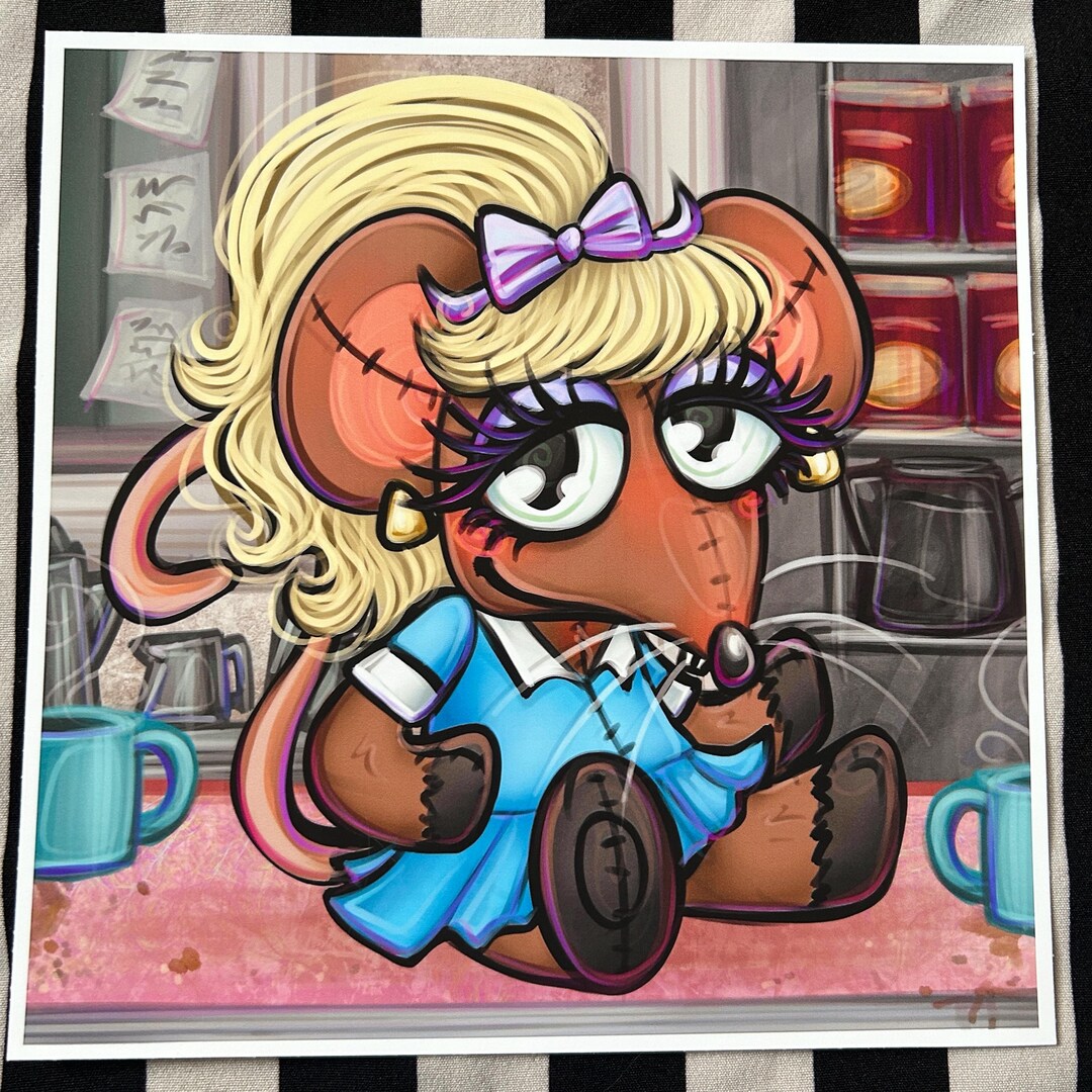 Yolanda Rat Muppets Print. - Etsy