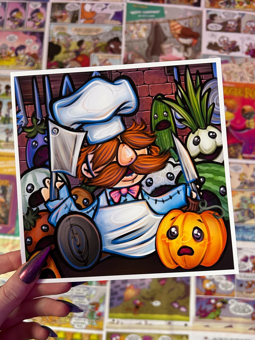Swedish Chef Muppets Print. - Etsy