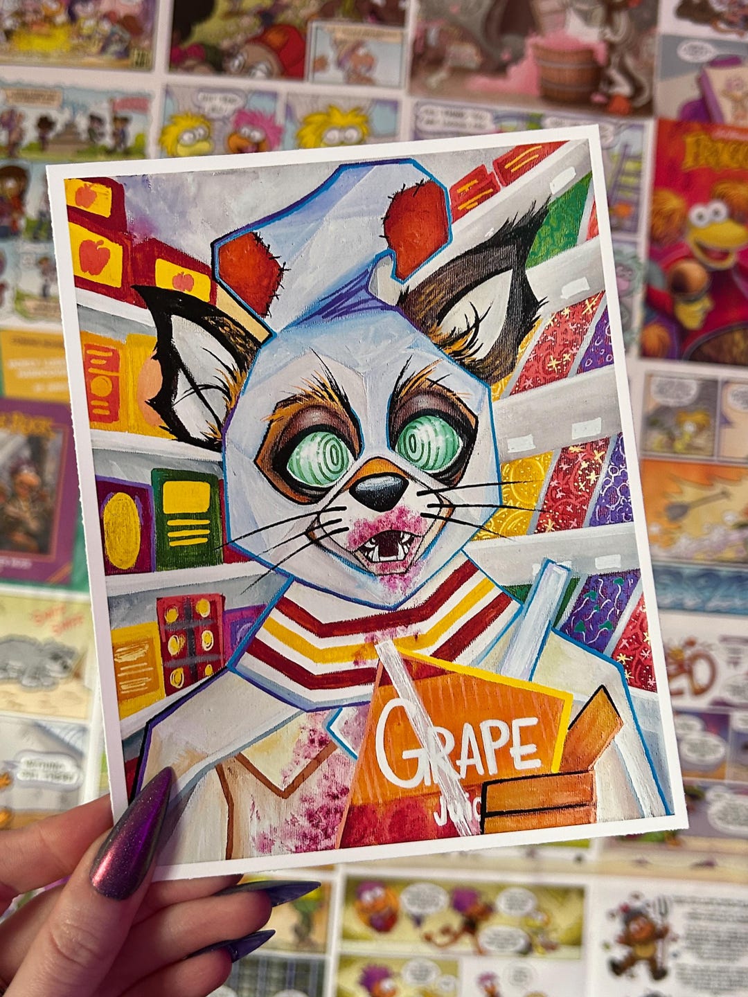 Ash Different Fantastic Mr Fox Print. - Etsy