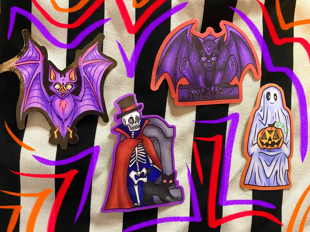 Halloween Sticker Pack. - Etsy