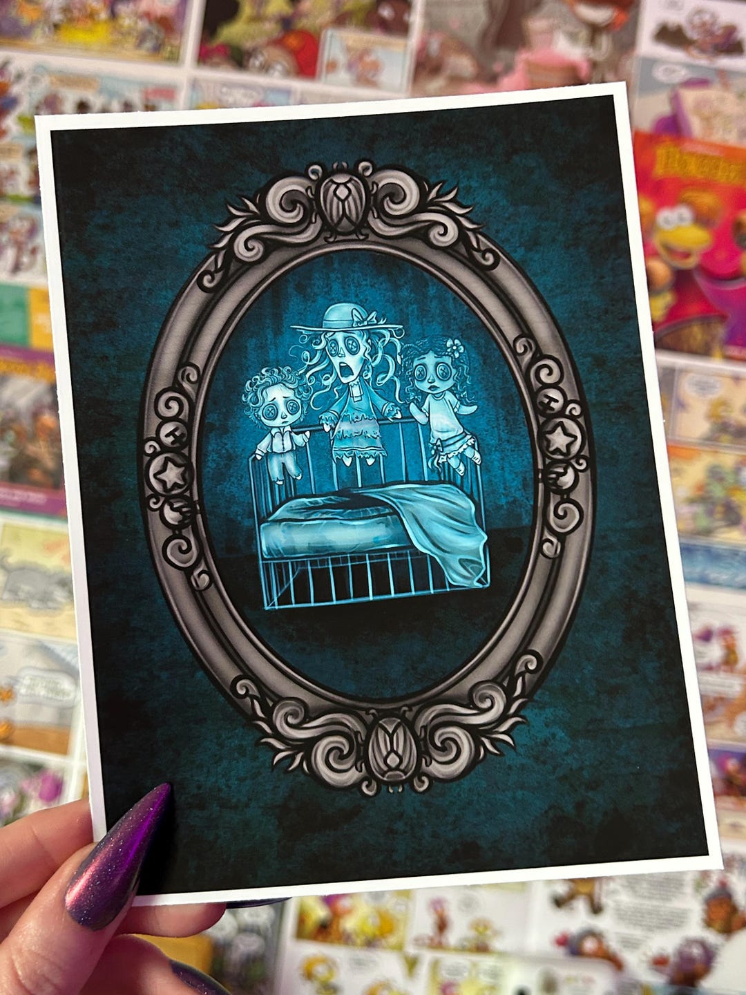 Coraline Ghost Children Print. - Etsy