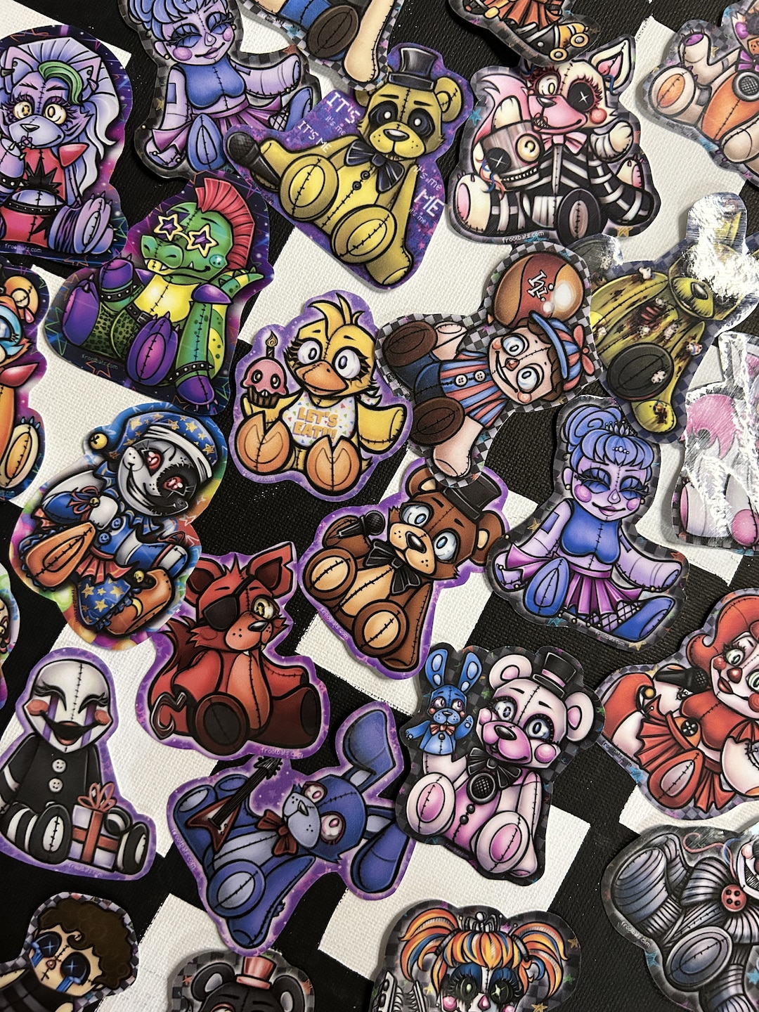 Fnaf Ultimate Sticker Pack. - Etsy