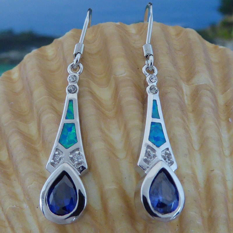 Tanzanite Drop Jewellery - Etsy
