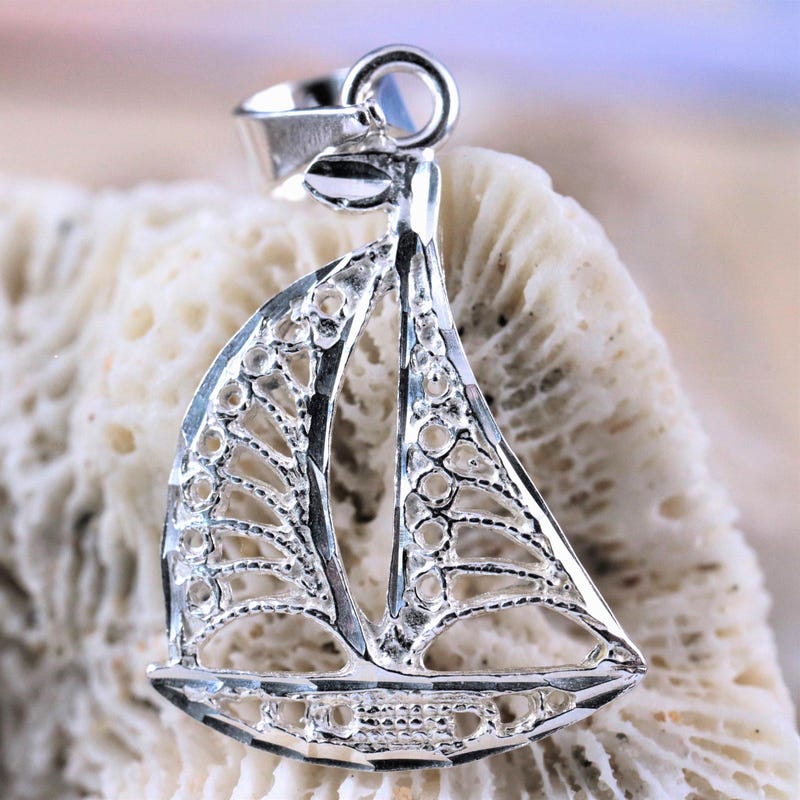 Sailboat Charm - Etsy