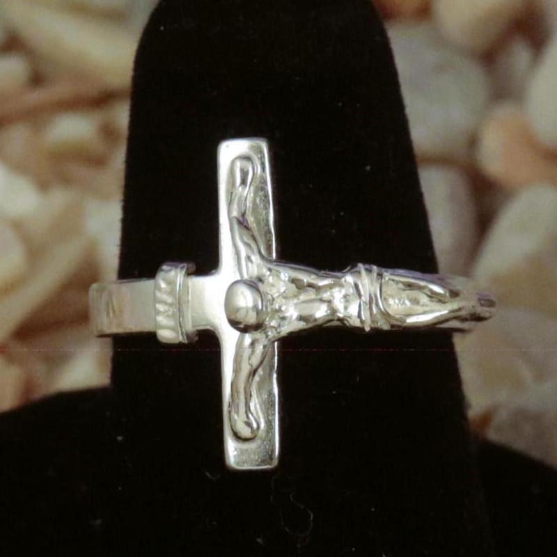 Crucifix Ring Size 11 - Etsy