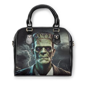 Frankenstein Shoulder Handbag, Monster Purse, Gothic Crossbody Bag ...