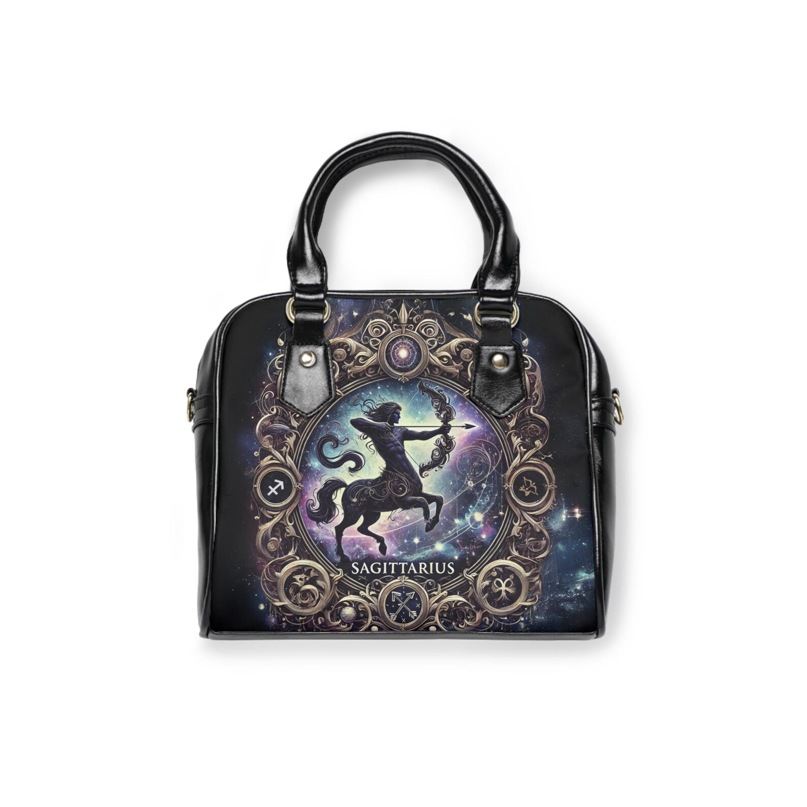 Sagittarius Zodiac Handbag: Astrology Purse, Celestial Gift - Etsy