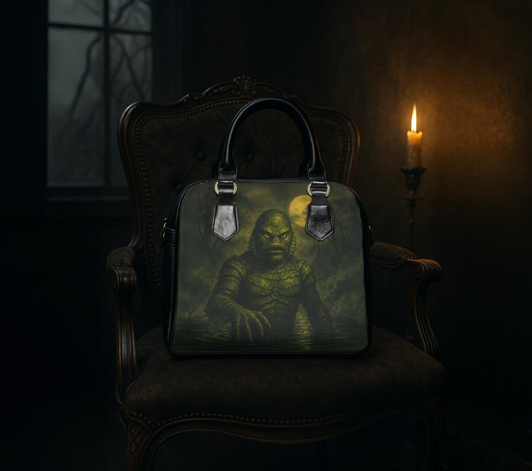 Creature From the Black Lagoon Handbag: Retro Horror Sci-fi Purse - Etsy