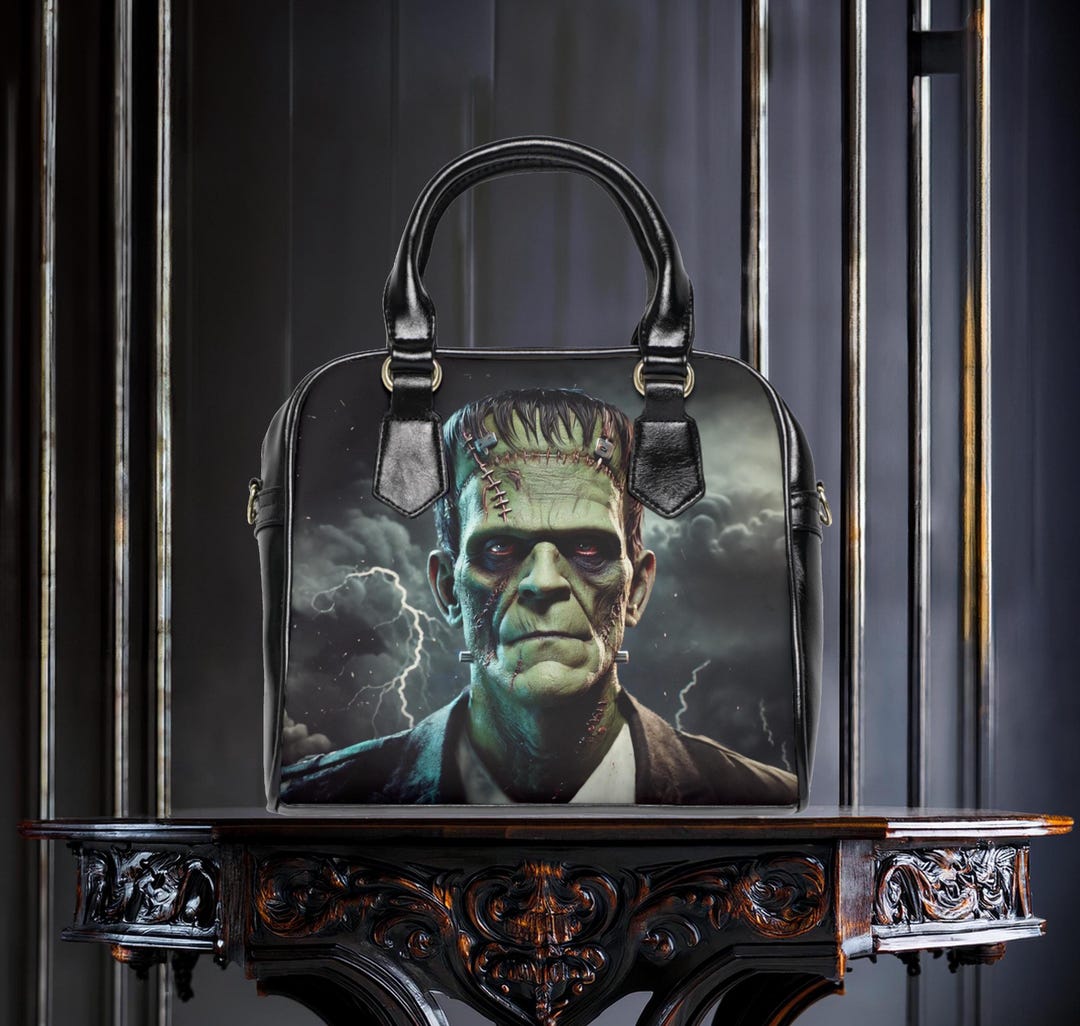 Frankenstein Shoulder Handbag, Monster Purse, Gothic Crossbody Bag ...