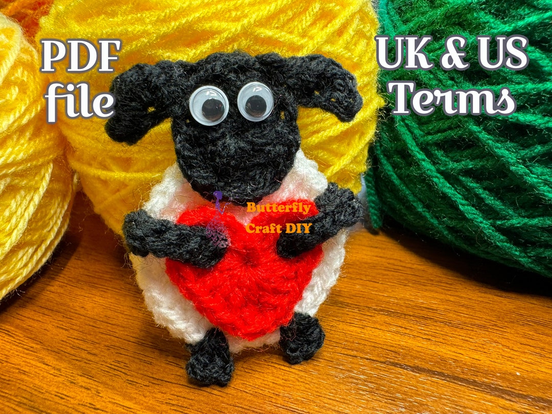 PDF Pattern Crochet Sheep Pocket Hug : RAOCK Ideas, Thinking of You ...